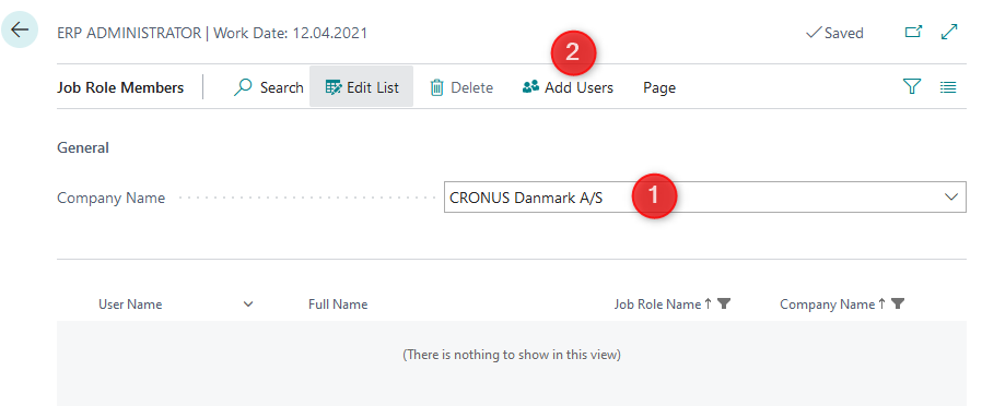 Add members to Job Role - Xtbc Docs