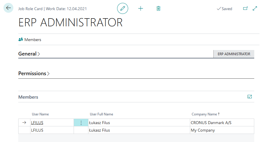 Add members to Job Role - Xtbc Docs